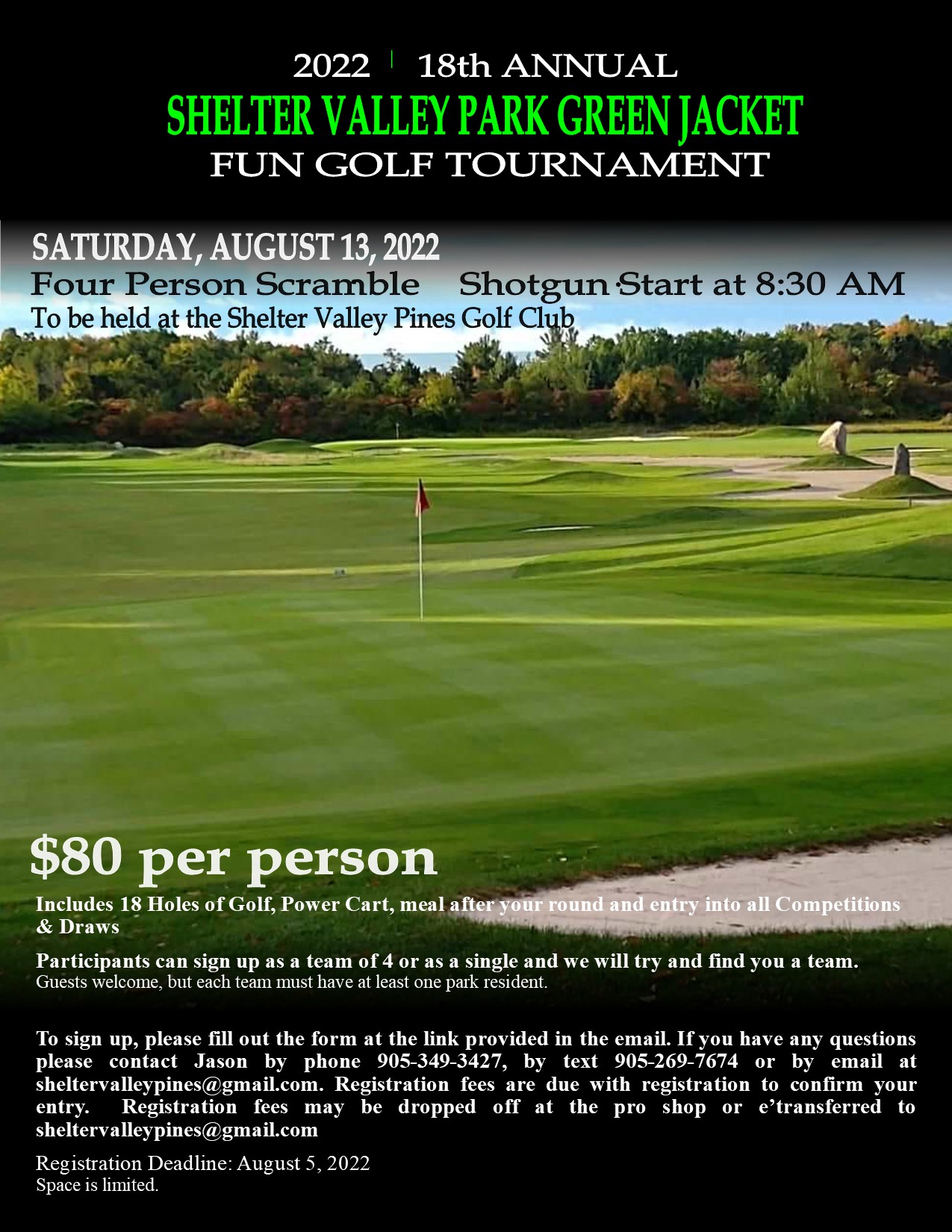 greenjacket – Shelter Valley Pines Golf Club