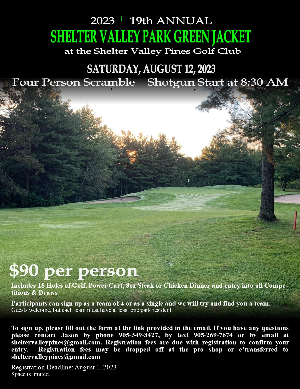 greenjacket – Shelter Valley Pines Golf Club